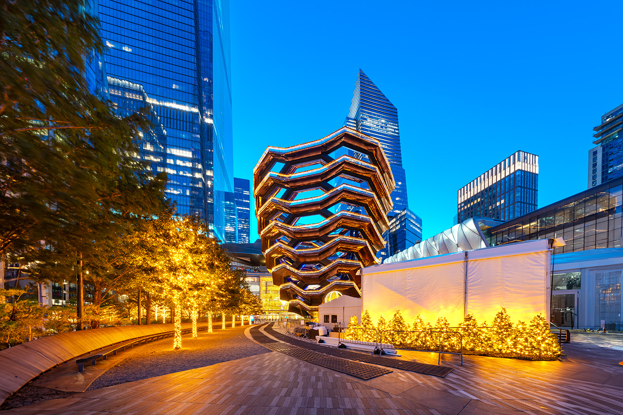 The Vessel New York : structure iconique d'Hudson Yards